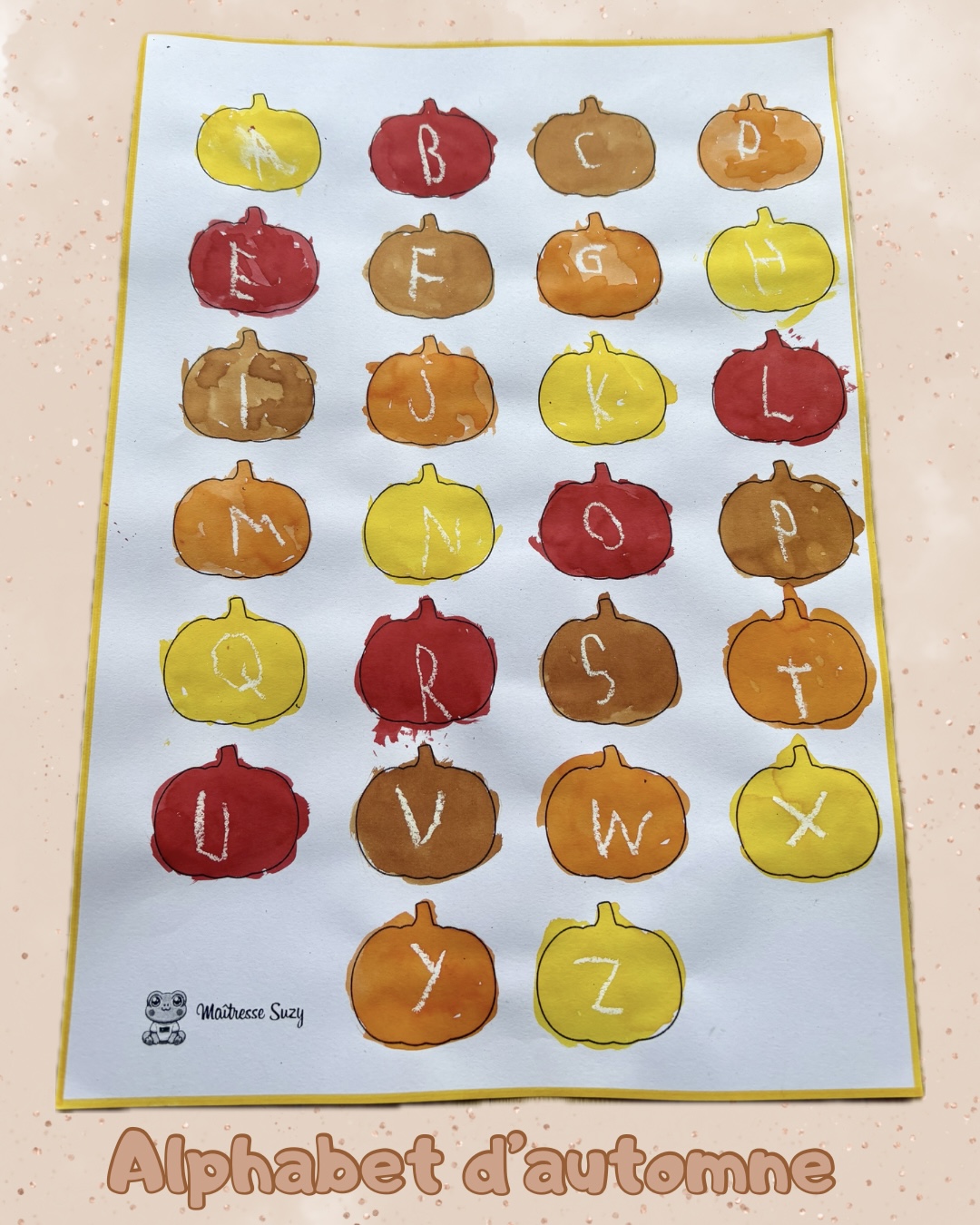 🎃 Alphabet d’automne – Maîtresse Suzy